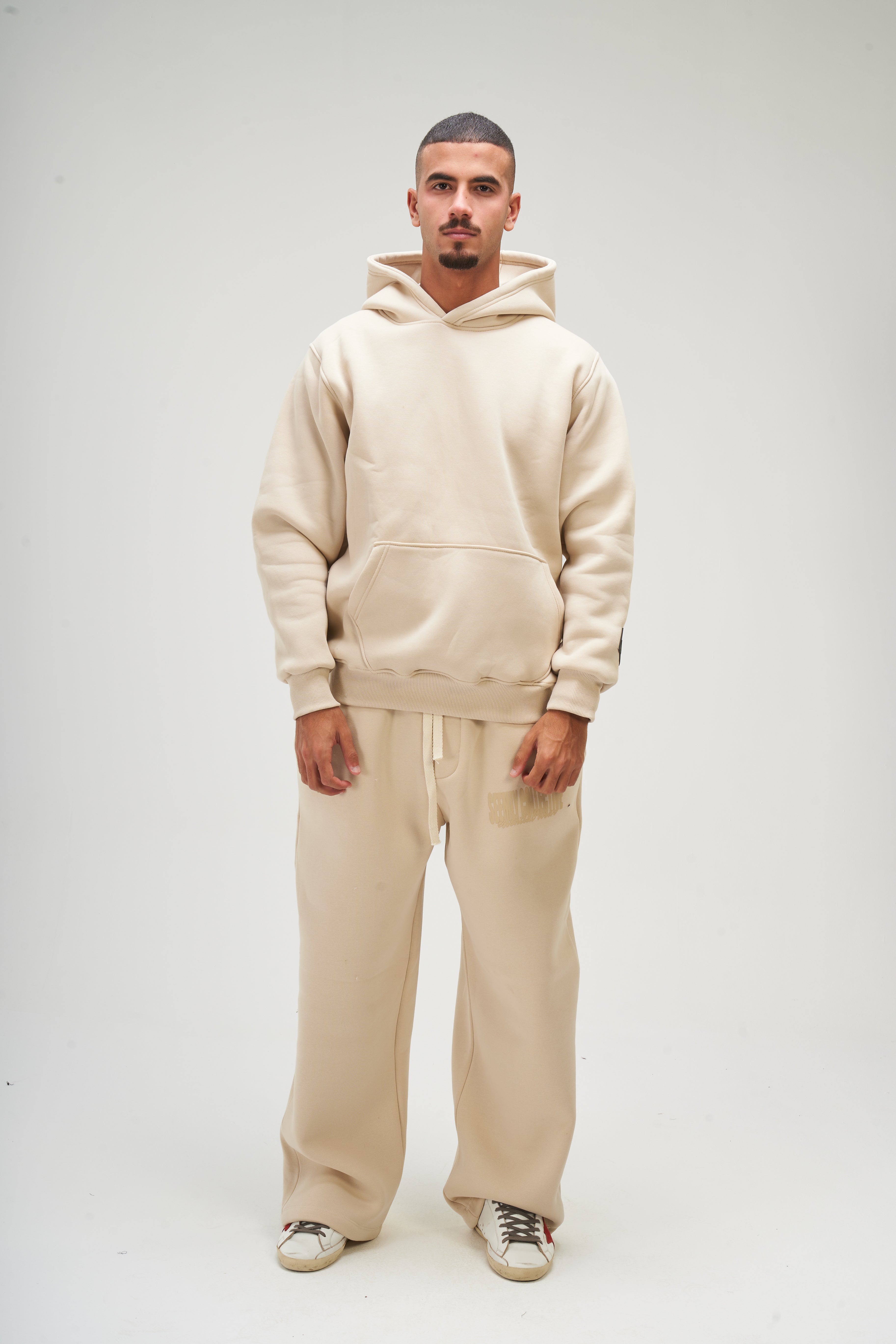Beige Basic Hoodie – Seemly Essentials