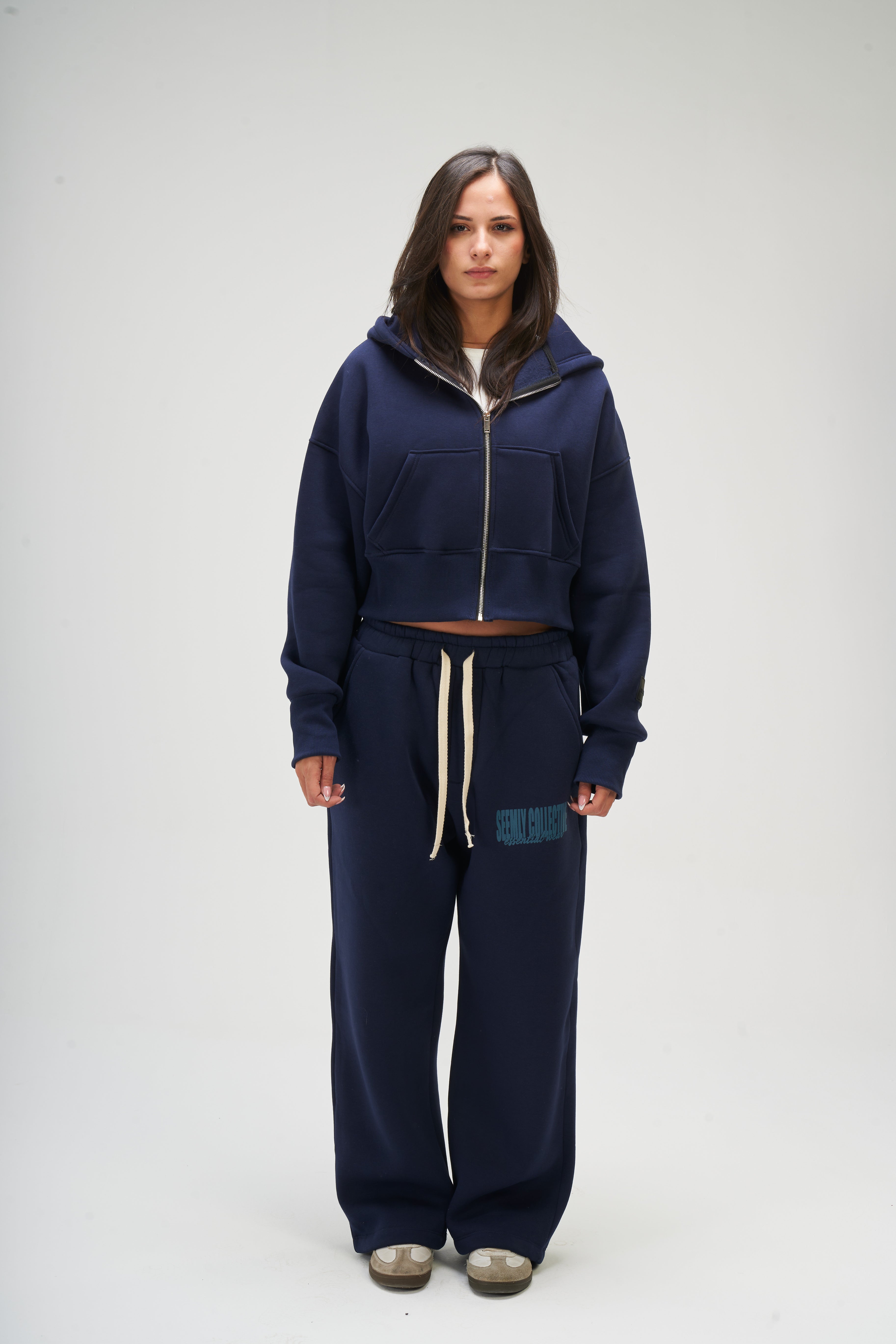 Navy Blue Baby Zip Up – Seemly Essentials